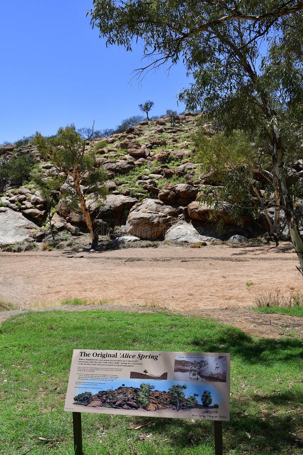 Australia, NT, Alice Springs, Public Park Editorial Stock Image - Image ...