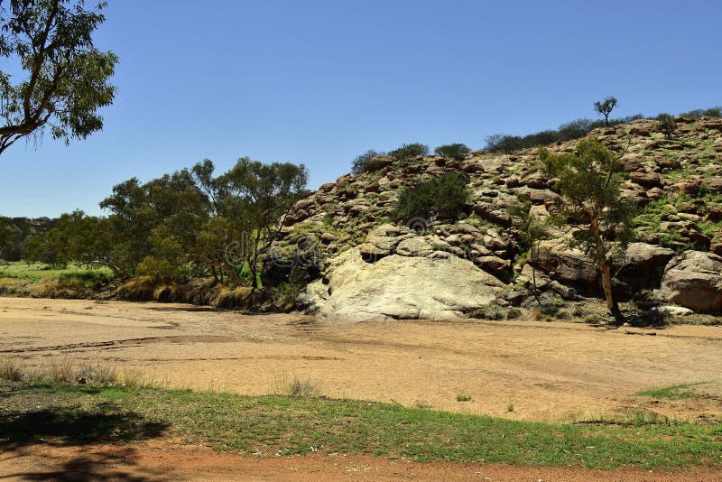 Australia, NT, Alice Springs, Public Park Stock Photo - Image of alice ...