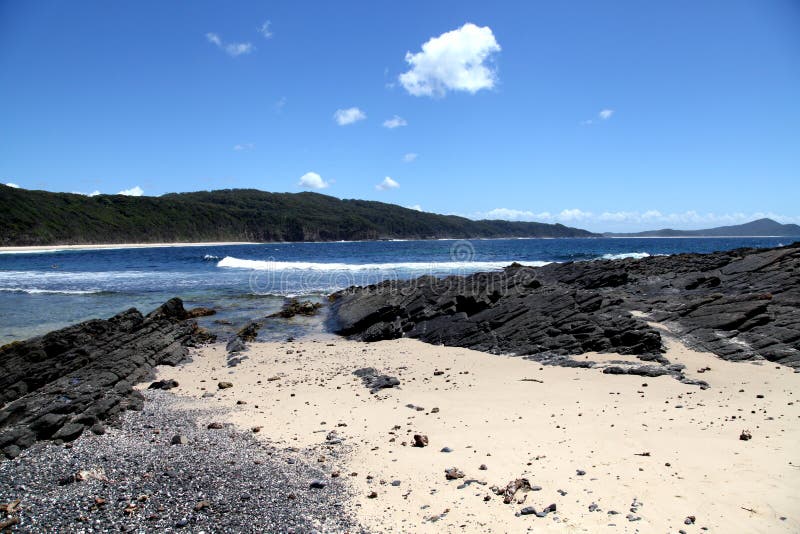 Australia Ocean View @ Seal Rocks Stock Image - Image of ocean, seal ...