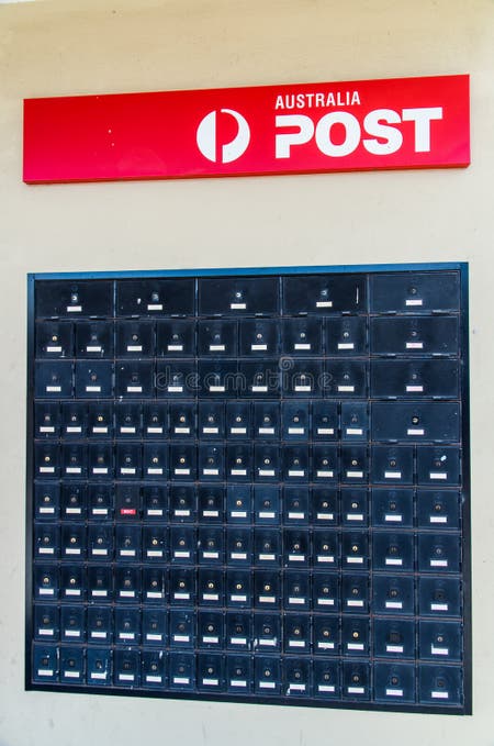 Australia Post Post Office Boxes Editorial Photography - Image of ...
