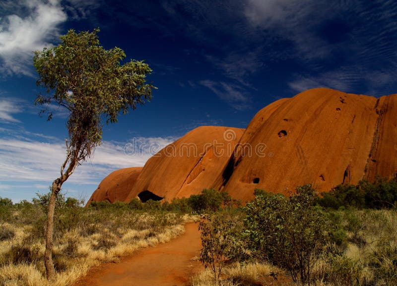 Australia s Uluru editorial image. Image of tourism, bush - 8977075