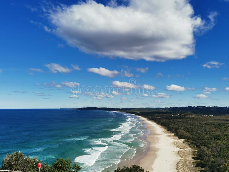 Australia Sandy Beach NSW stock photo. Image of shore - 209646726
