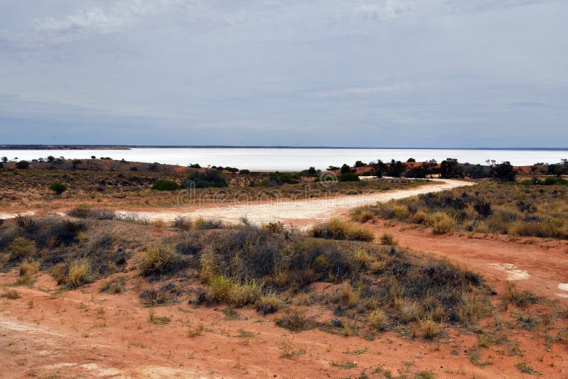 Australia, Sur De Australia, Lago De Sal Imagen de archivo - Imagen de ...