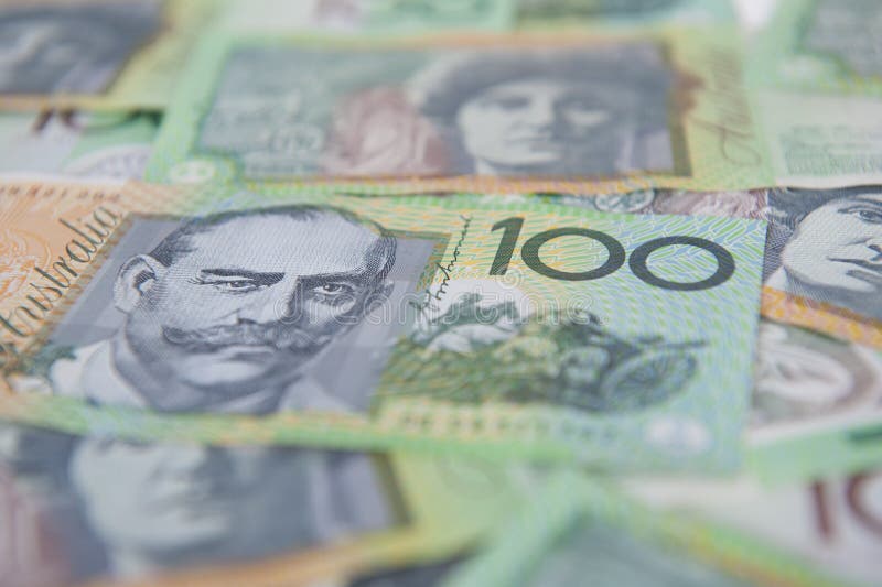 Australian One Hundred Dollar Note Isolated Stock Image - Image of ...
