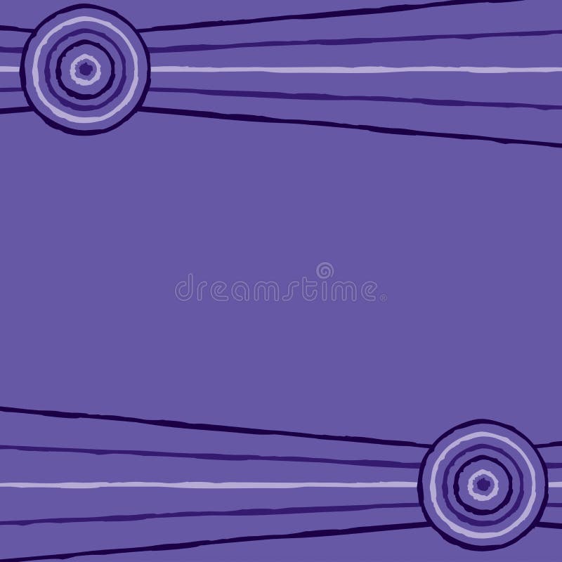 Australian Aboriginal Art Background Stock Illustration - Illustration ...