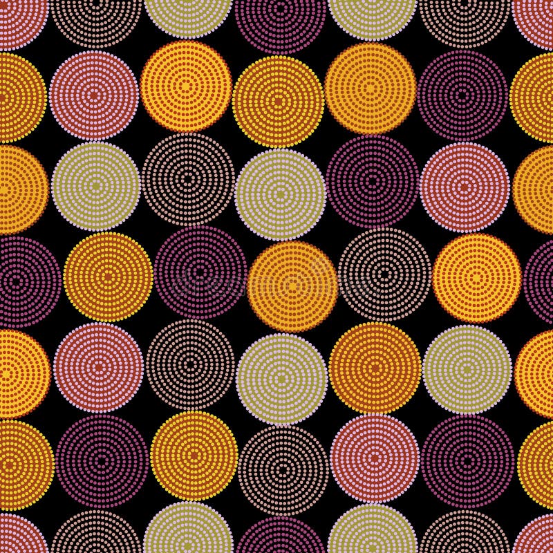 Aboriginal Art Background Pink Black Stock Illustrations – 72 ...