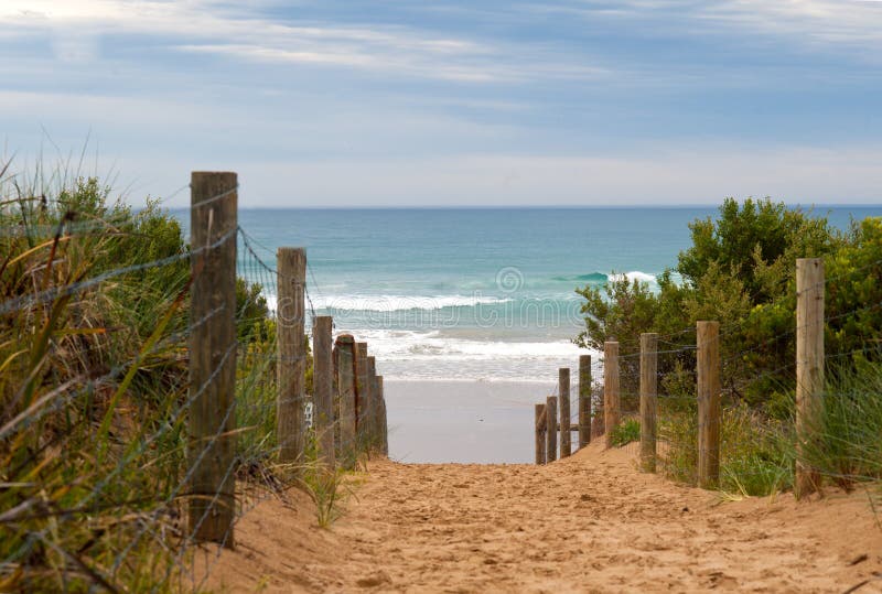 Australian beach stock image. Image of rocks, nature - 22690465