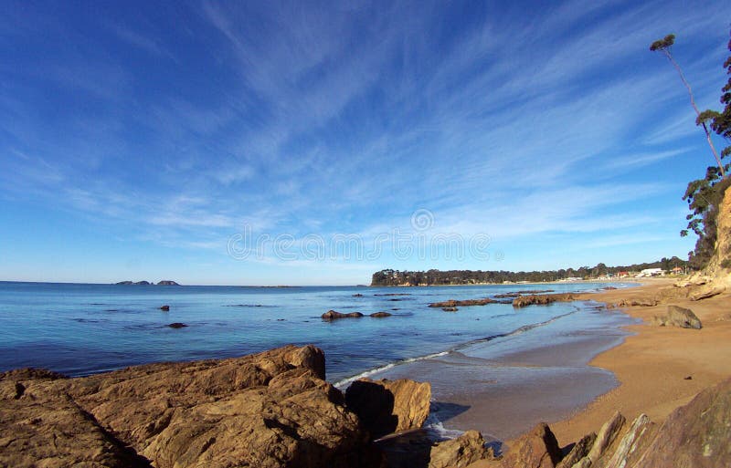 Australian Beach scene stock image. Image of australian - 62289