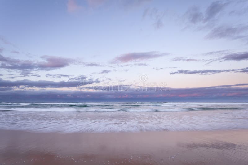 Australian beach sunset stock photo. Image of dusk, horizon - 27527352