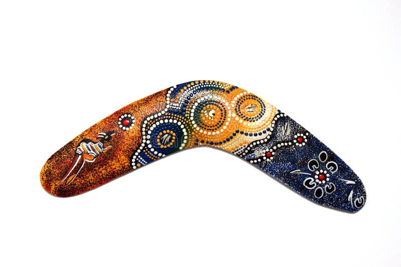 Australian Boomerang. stock photo. Image of australian - 14018418