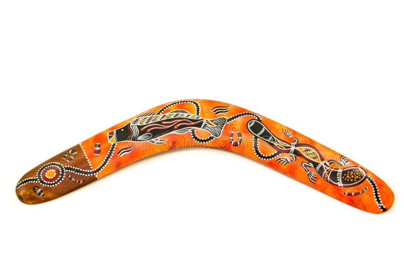 Australian boomerang stock photo. Image of indigenous - 14046996