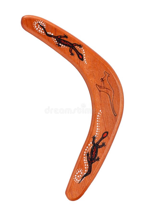 Australian Boomerang. stock photo. Image of object, pursuit - 14656660