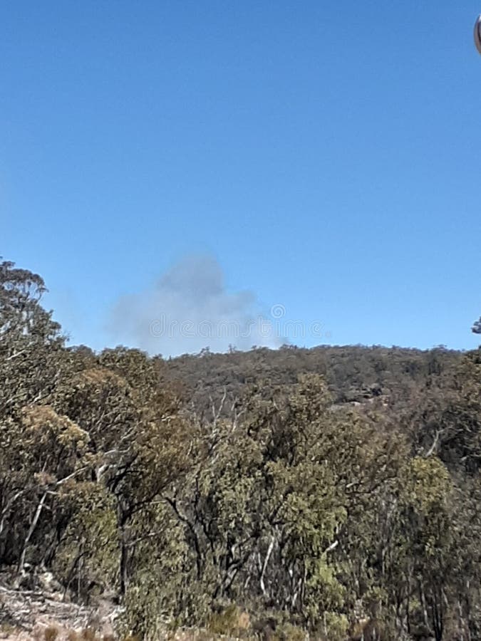 Australian bushfire stock photo. Image of bushfire, australian - 165333704