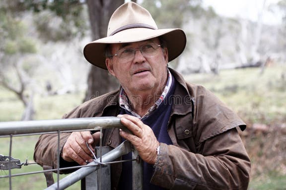 Australian Bushman stock photo. Image of brumbie, male - 8341464