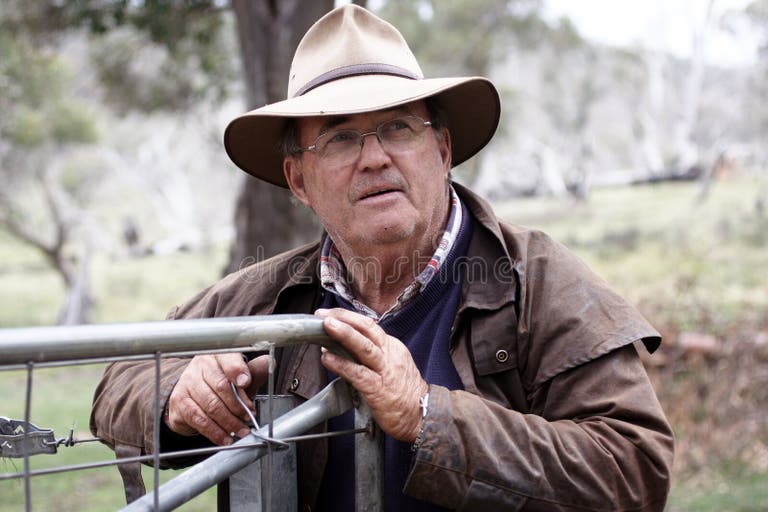 Australian Bushman stock photo. Image of brumbie, male - 8341464