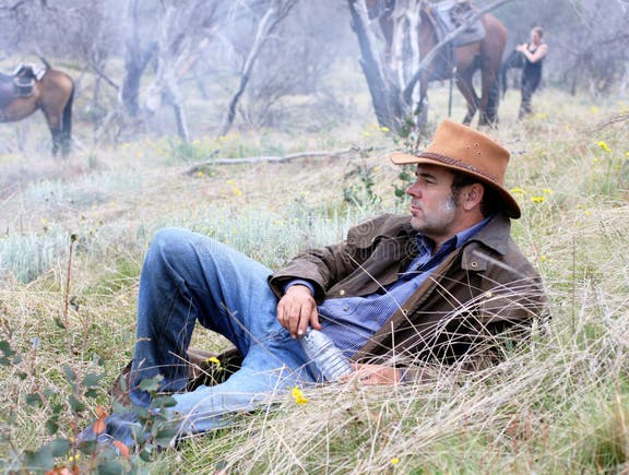 Australian Bushman stock photo. Image of outback, bush - 8341924