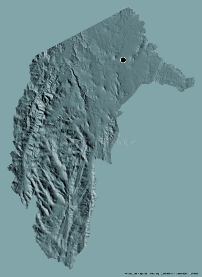 Australian Capital Territory, Territory of Australia, on Solid ...