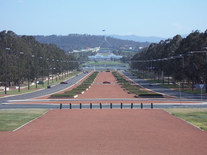 Australian Capitol Building Stock Image - Image of canberra ...