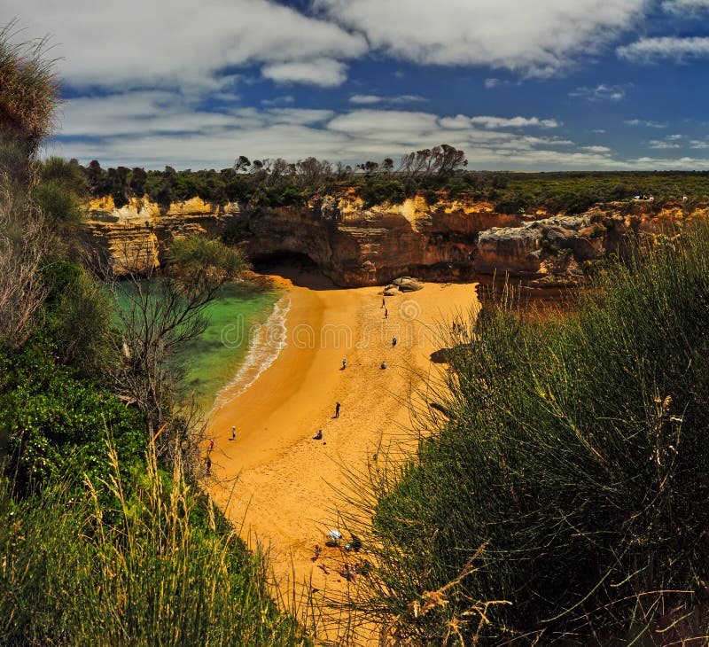 The Australian coast. editorial stock photo. Image of high - 100427048