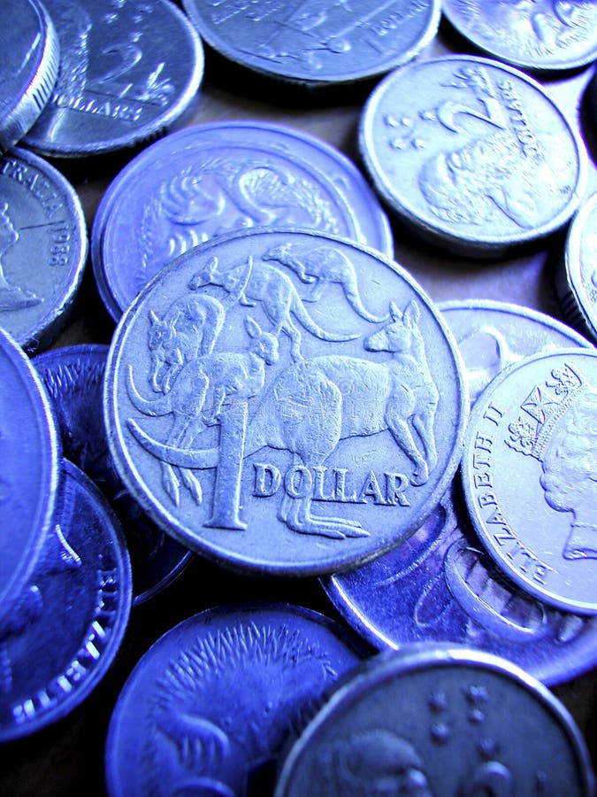 Australian Coins Money Dollar Stock Image - Image of money, coin: 3580943