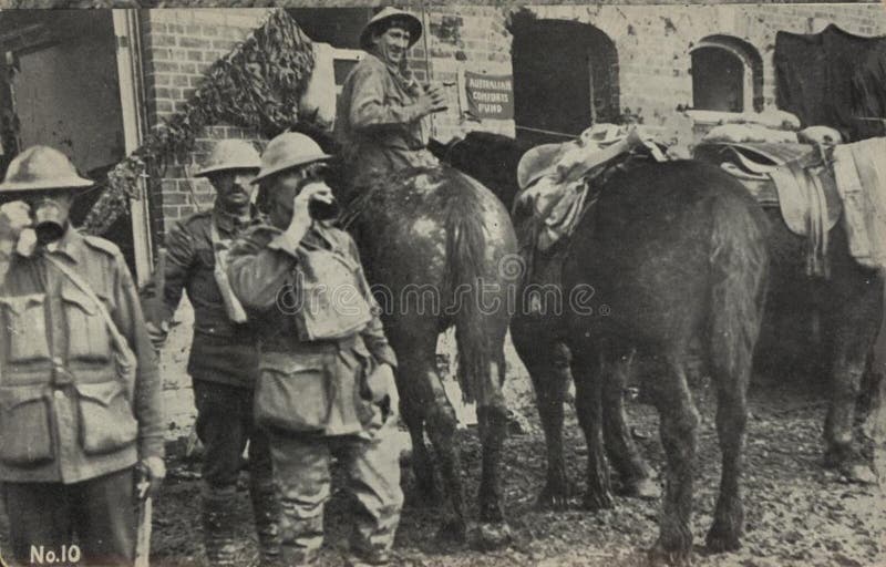 Australian Comforts Funds Coffee Stall At The Front Picture. Image ...