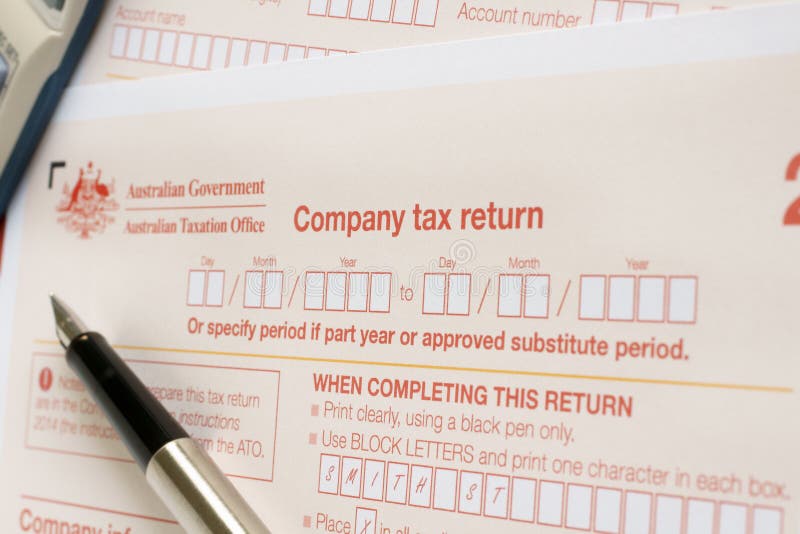 Australian Company Tax Return Editorial Photography - Image of ... Australian Company Tax Return Editorial Photography - Image of ...