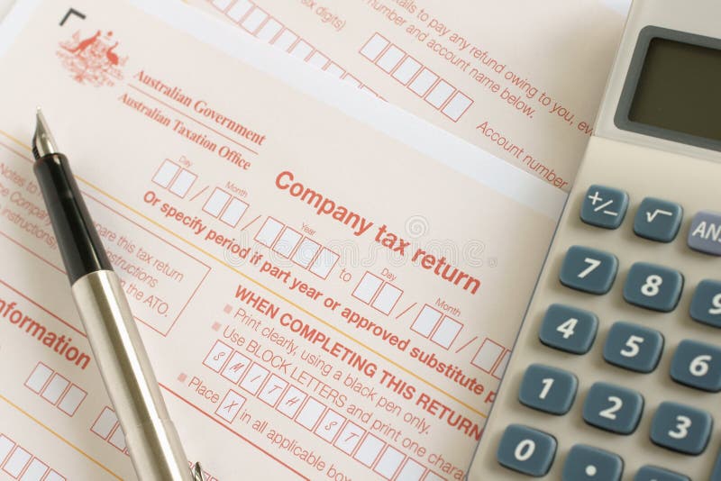 Australian Company Tax Return Editorial Photography - Image of ...