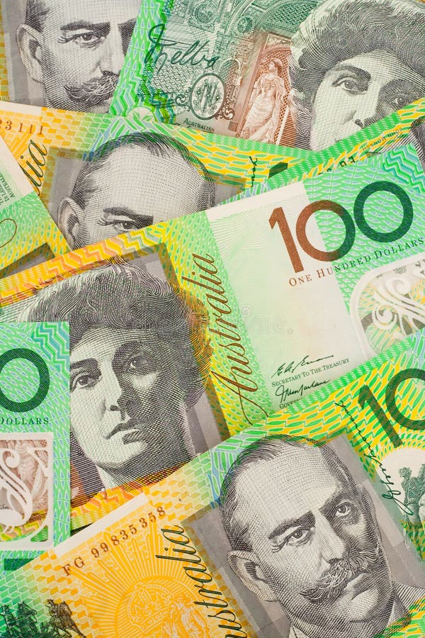 Australian Dollar Bank Notes Stock Image - Image of white, dollar: 92150993