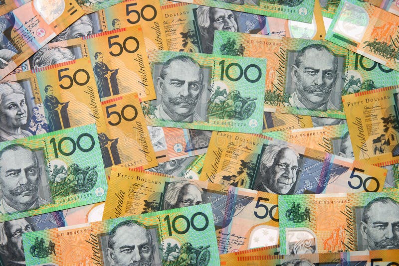 Australian banknotes stock image. Image of cash, portrait - 36083081