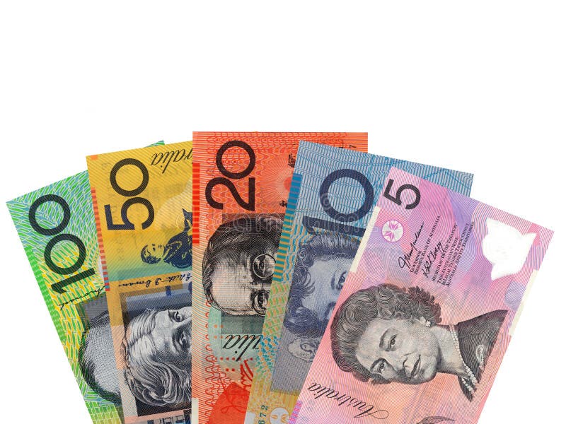 Australian banknotes stock image. Image of cash, portrait - 36083081