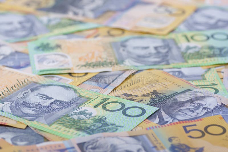 Australian Currency Close-up Stock Image - Image of finance, foreign ...