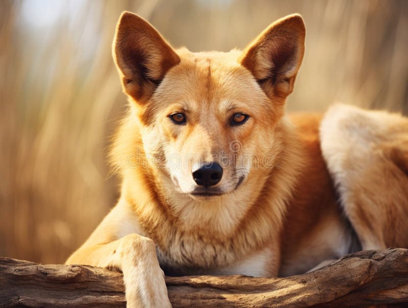 Australian Dingo Made with Generative AI Illustration Stock ...