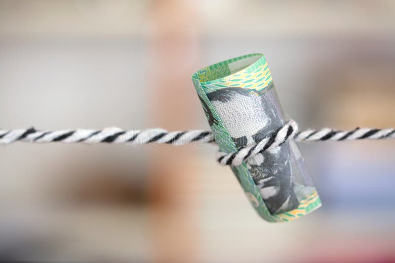 444 Dollar Banknotes Rope Stock Photos - Free & Royalty-Free Stock ...