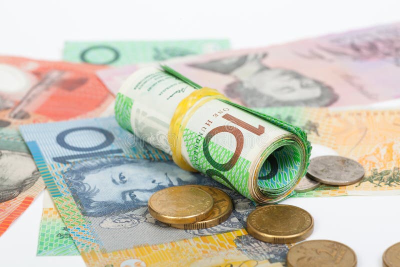 Australian Dollar Banknotes Stock Image - Image of dollar, australia ...