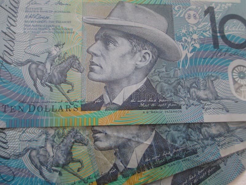 Australian dollars stock image. Image of portrait, australian - 52339383