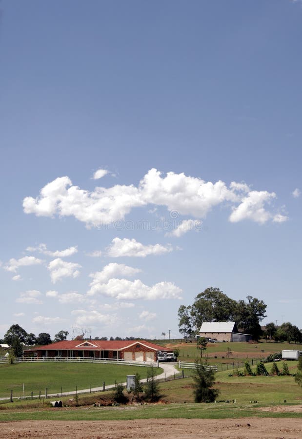 Australian Farm stock image. Image of daytime, spring - 1759913