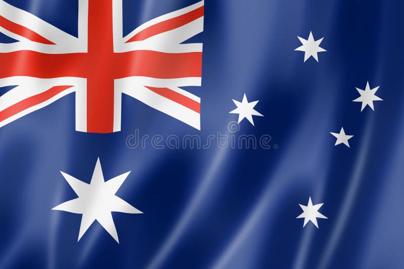 Australian flag text font stock illustration. Illustration of concept ...