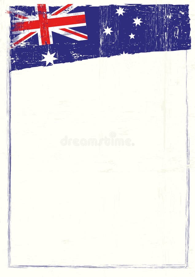 Australian Flag Background stock vector. Illustration of festivity ...