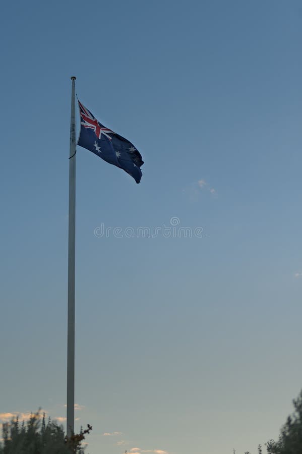 Australian flag stock image. Image of tourism, wind, country - 60068195