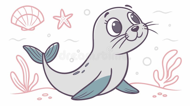 Australian Fur Seal Useful Dancing Garden Berries Vector Stock Vector ...