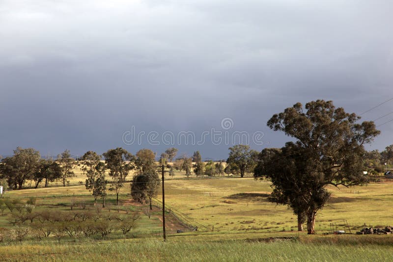 Australian Landscape stock image. Image of rural, outback - 16124653