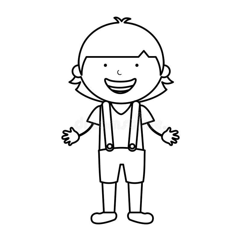 Australian Little Boy Character Stock Vector - Illustration of ...