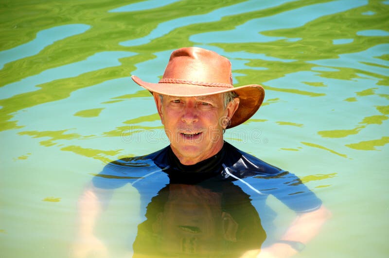 Australian man stock image. Image of cool, retiree, mature - 12049057