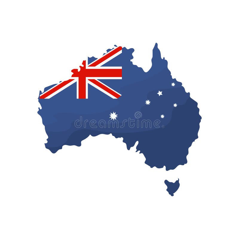 Australian map design stock vector. Illustration of sydney - 273098443