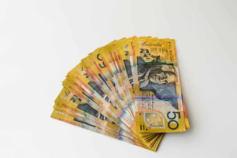 Aussie Money Border stock image. Image of vertical, notes - 7172811