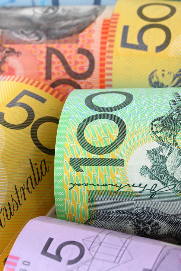 Australian Money Background Stock Photo - Image of australian, earnings ...