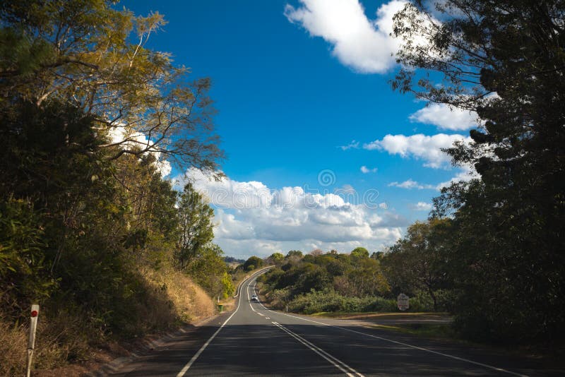 Australian Mountain Highway Stock Image - Image of tourism, bush: 42904441