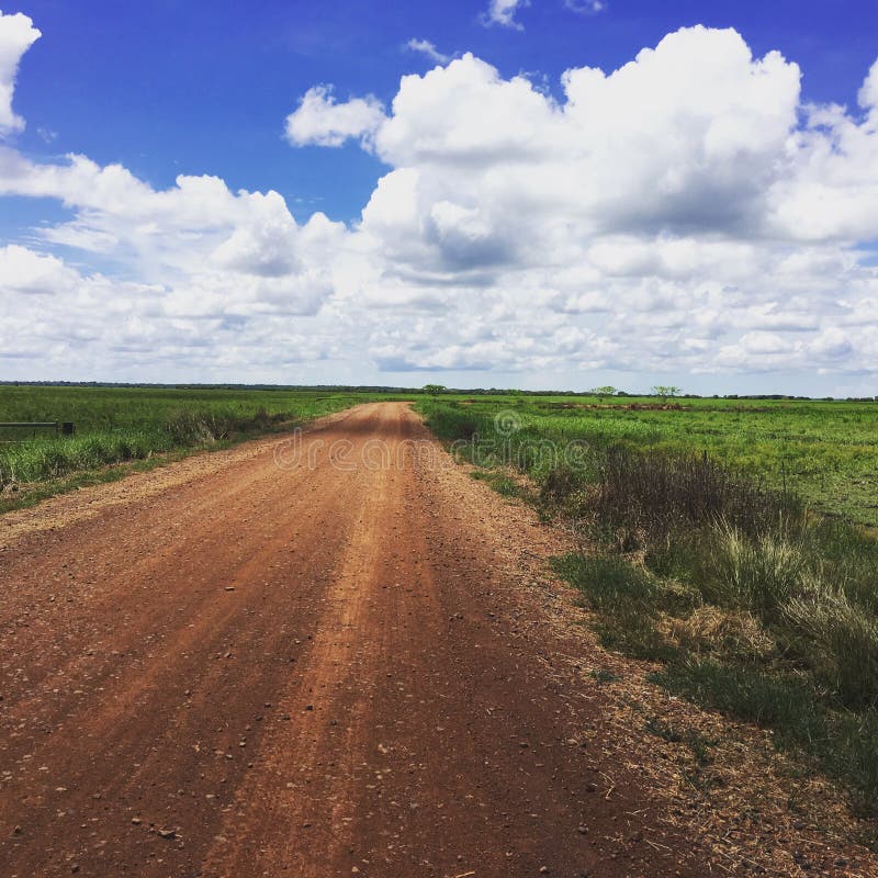 Australian outback stock image. Image of australian, redroad - 69073473