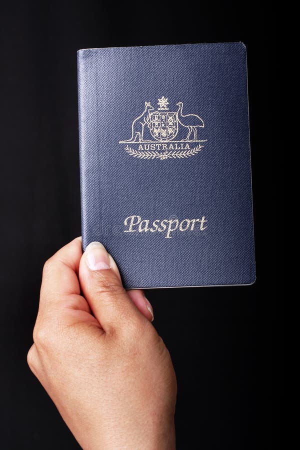 Australian Passport stock photo. Image of open, australia - 9532500