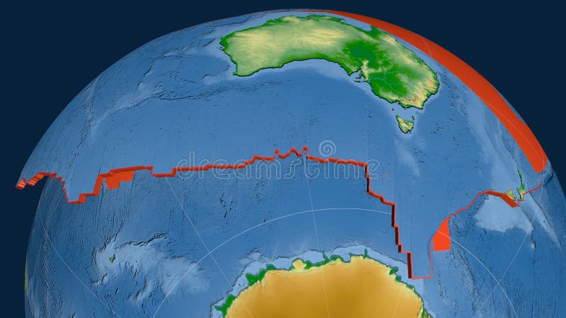 Australian Plate Extruded - Physical Stock Illustration - Illustration ...